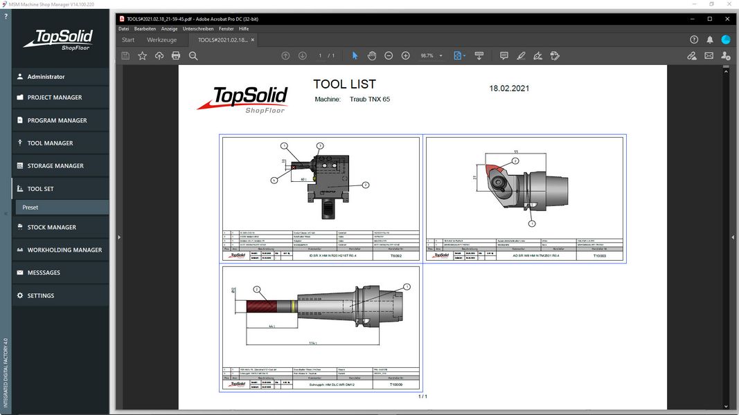 CAPM workshop management software | TopSolid'ShopFloor - TopSolid
